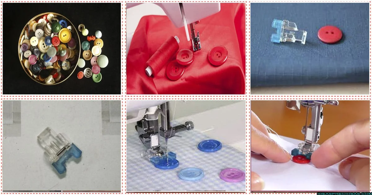 CURSO GRATIS DE COMO COSER BOTONES EN LA MAQUINA DE COSER SIN DANAR LA ...
