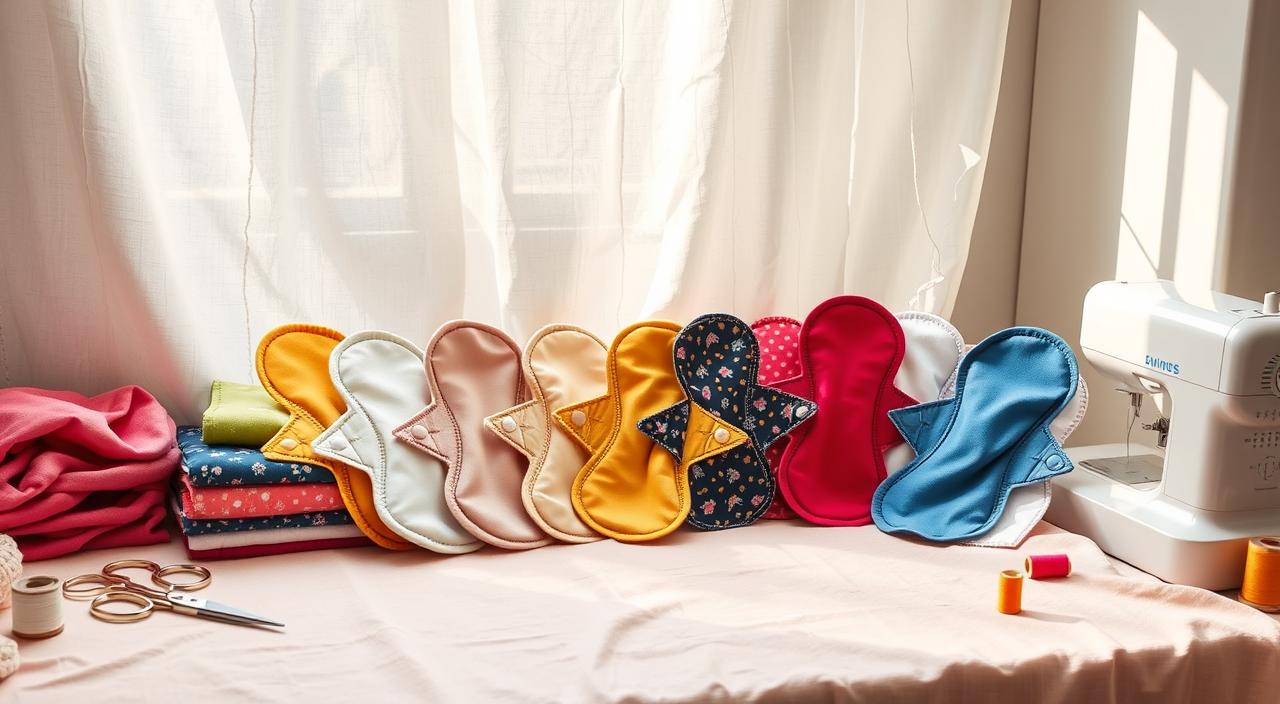 Curso de Costura: Cómo Hacer Toallas Femeninas Reusables